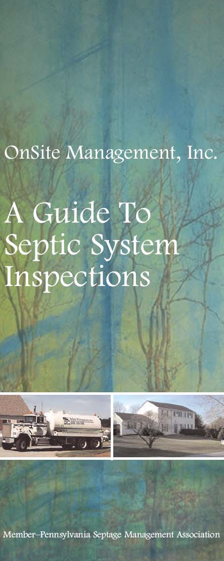Septic System Inspection Brochure Download